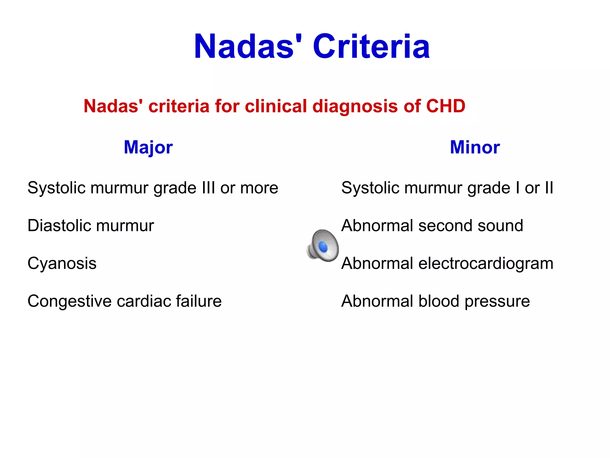 Approach to chd | PPTX