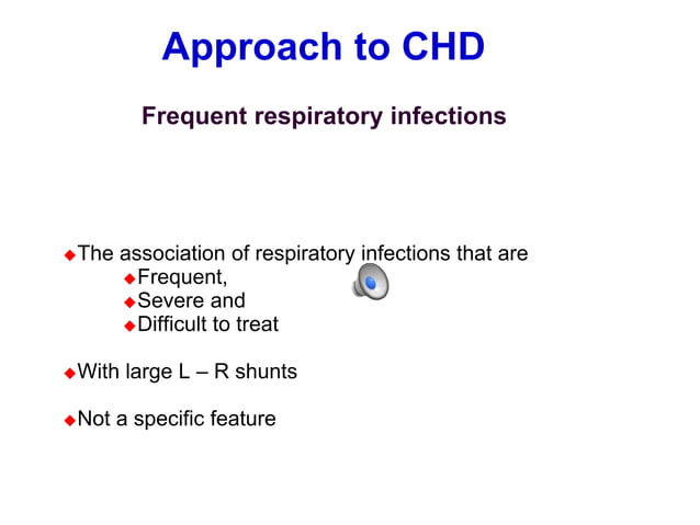 Approach to chd | PPTX