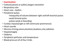 Approach to congenital heart disease and evaluation | PDF