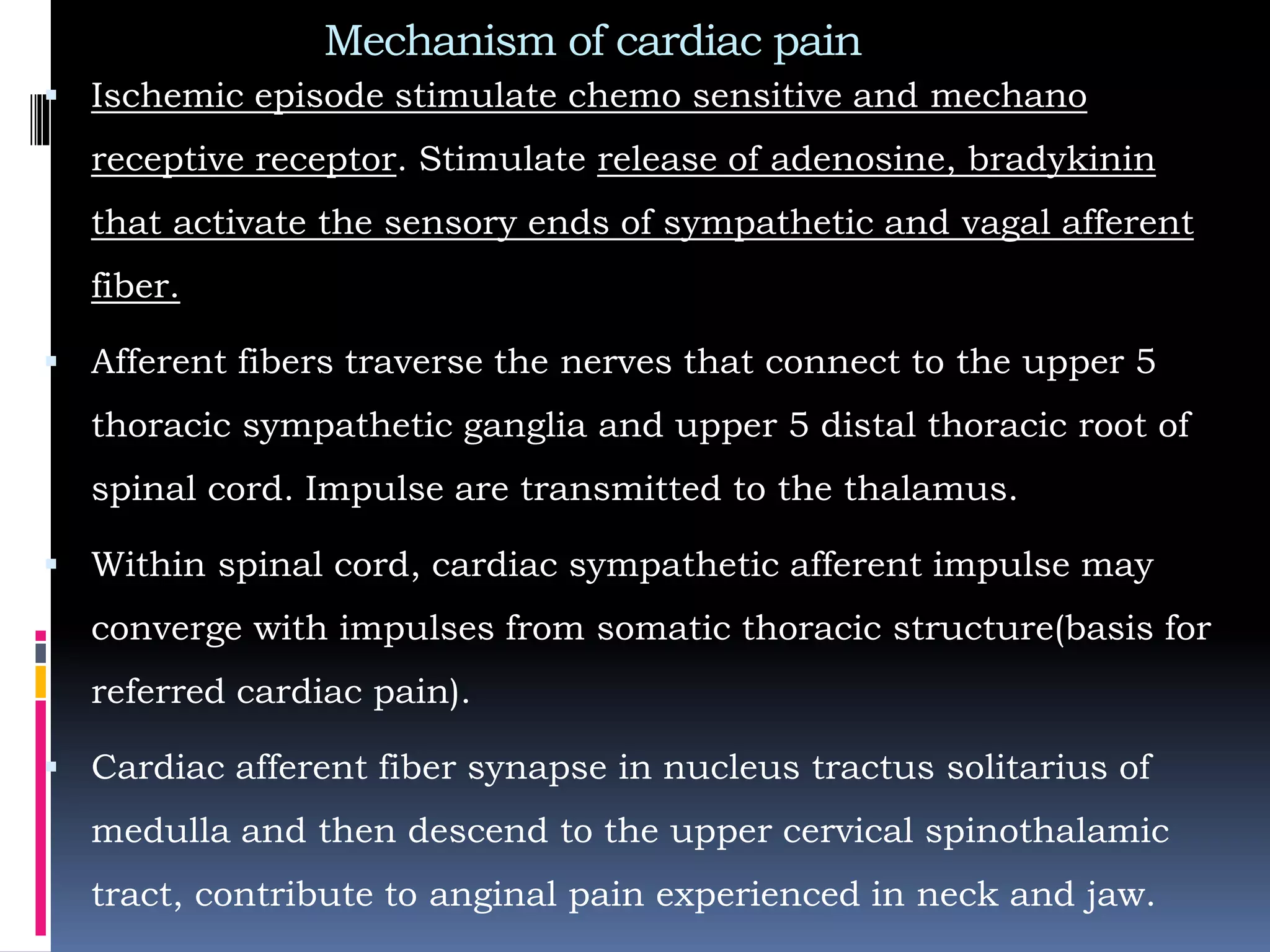 Approach to chest pain | PPTX