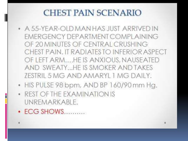 Approach to chest pain | PPTX | Lung and Respiratory Health | Diseases ...