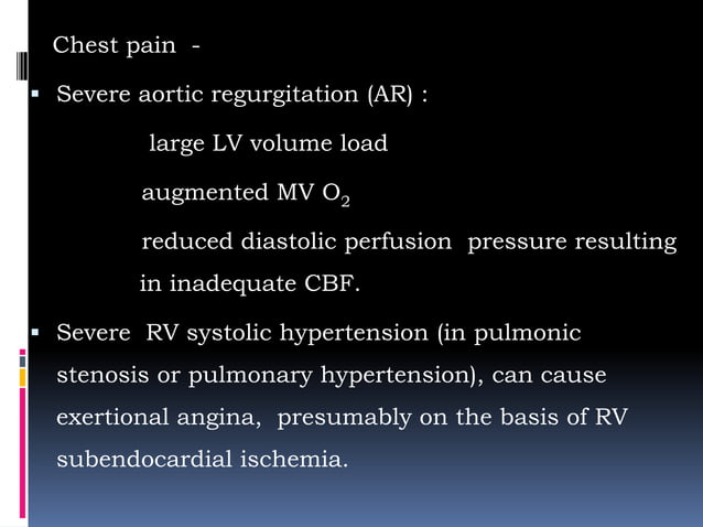 Approach to chest pain | PPTX | Lung and Respiratory Health | Diseases ...