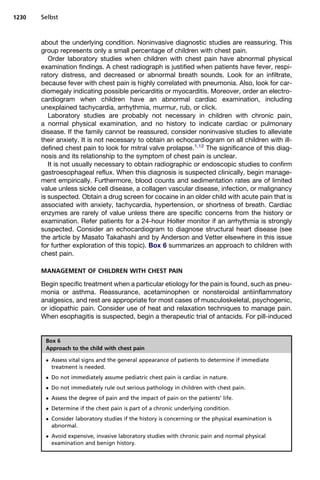 Approach to Chest Pain in Children | PDF