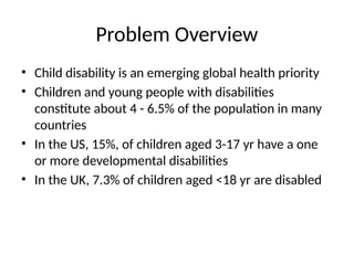 Approach to childhood disabilities .pptx