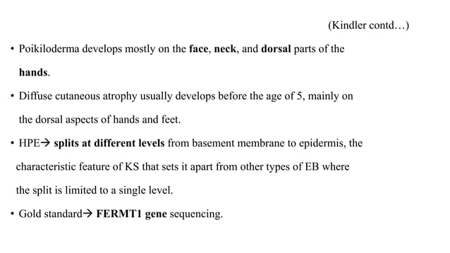 Approach to childhood poikiloderma.pptx