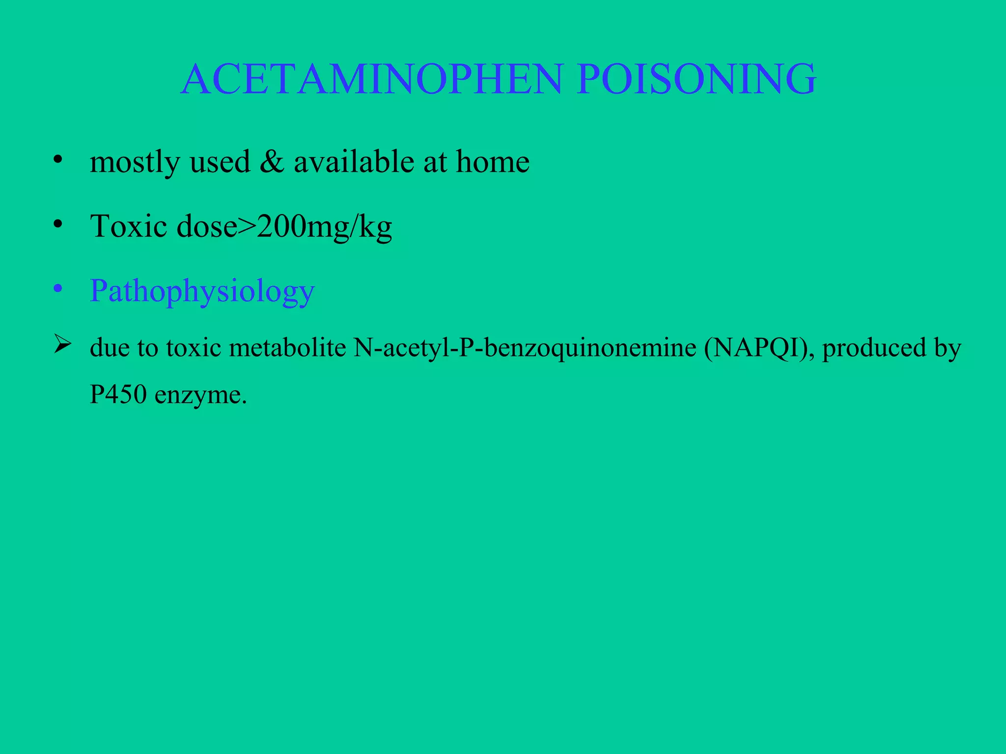 Approach to childhood poisoning.tmp 12 | PPT