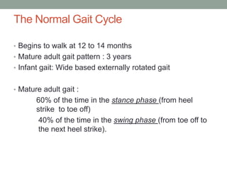 Approach to child with a limp | PPTX