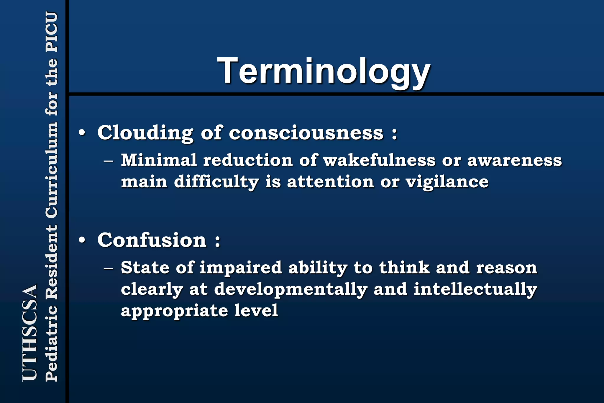 Approach to child with coma | PPTX