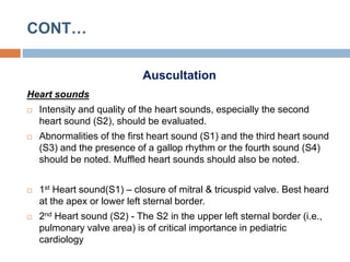 Approach to child with congenital heart disease | PPTX