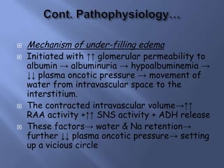 Approach to child with generalized edema | PPTX