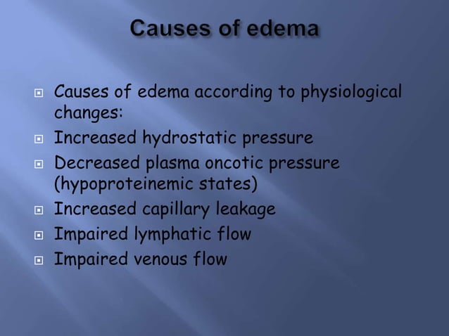 Approach to child with generalized edema | PPTX