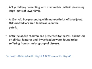 Approach to a child with joint pain hhhh | PPTX