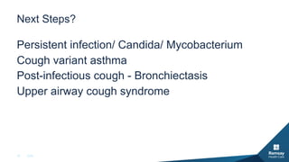 Approach to Chronic Cough | PDF
