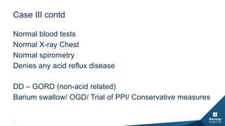 Approach to Chronic Cough | PDF