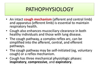Approach to chronic cough in children | PPTX