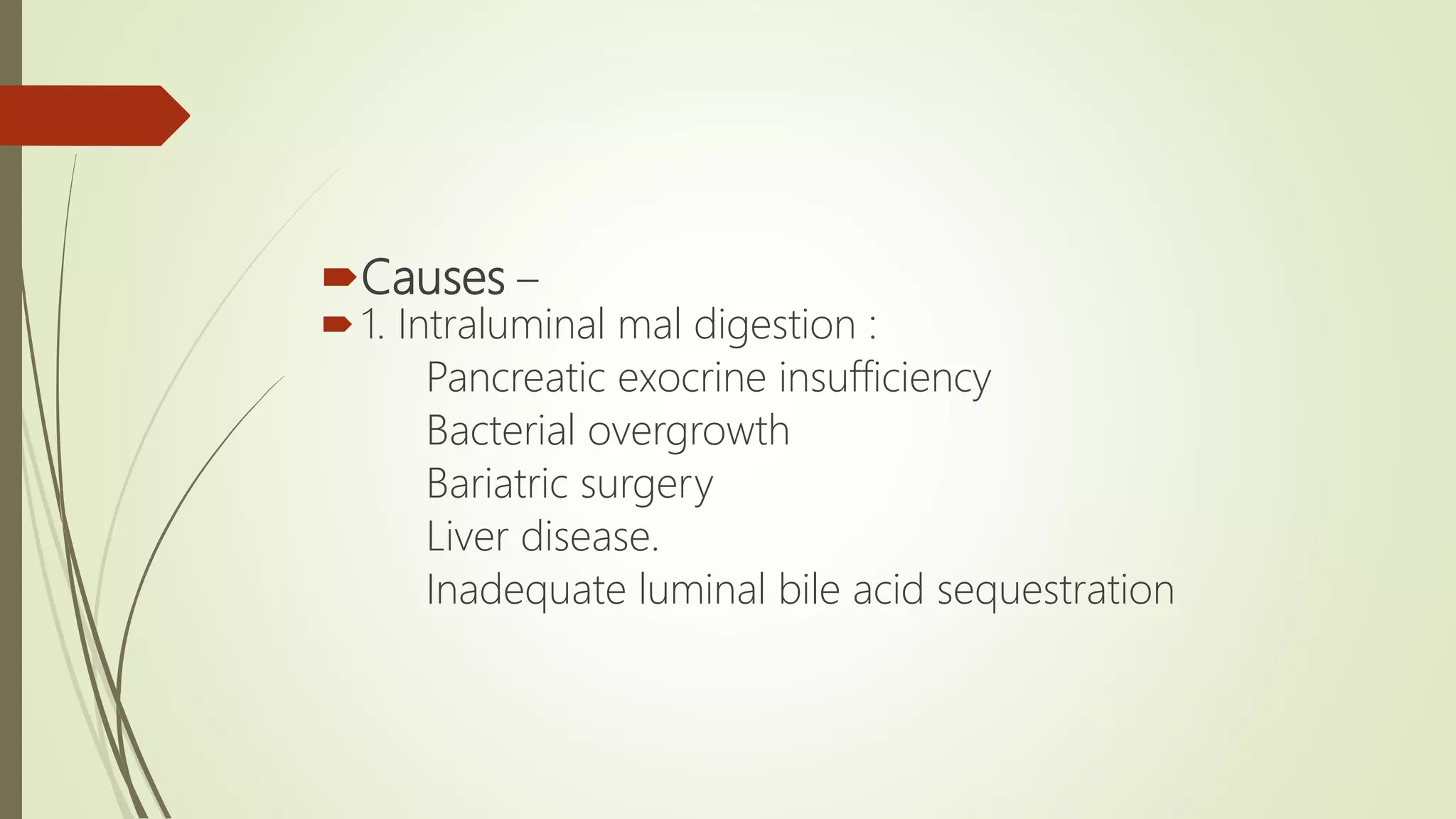 Approach to chronic diarrhea | PPTX