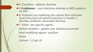 Approach to chronic diarrhea | PPTX