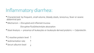 Approach to Chronic Diarrhea presentation | PPT
