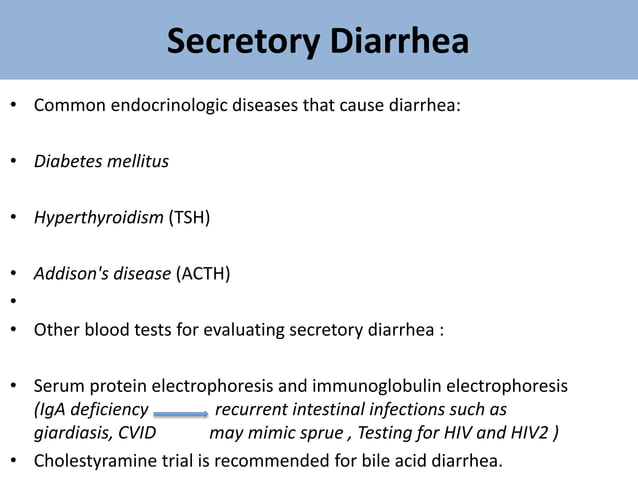Approach to chronic diarrhoea | PPTX | Digestive Disorders | Diseases ...
