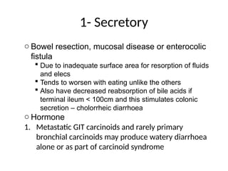 APPROACH TO CHRONIC DIARRHOEA IN THE IMMUNOCOMPETENT PATIENT.pptx