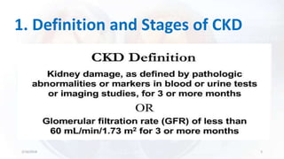 Approach to Chronic Kidney Diseases | PPTX
