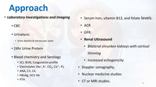 Approach to Chronic Kidney Diseases | PPTX