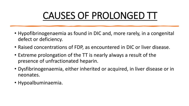 Approach to coagulation disorders ppt.pptx | Blood Disorders | Diseases ...