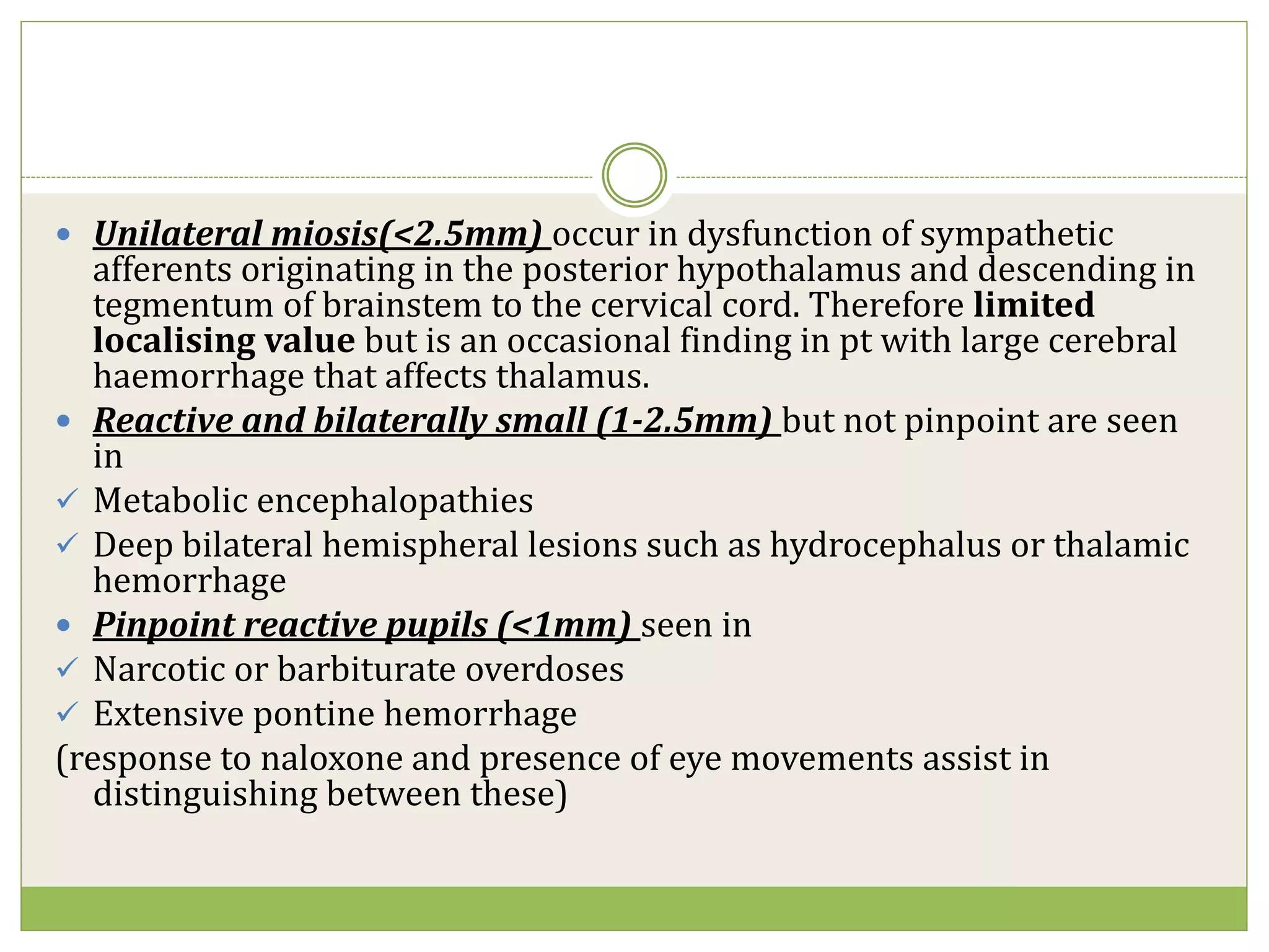 Approach to coma | PPTX