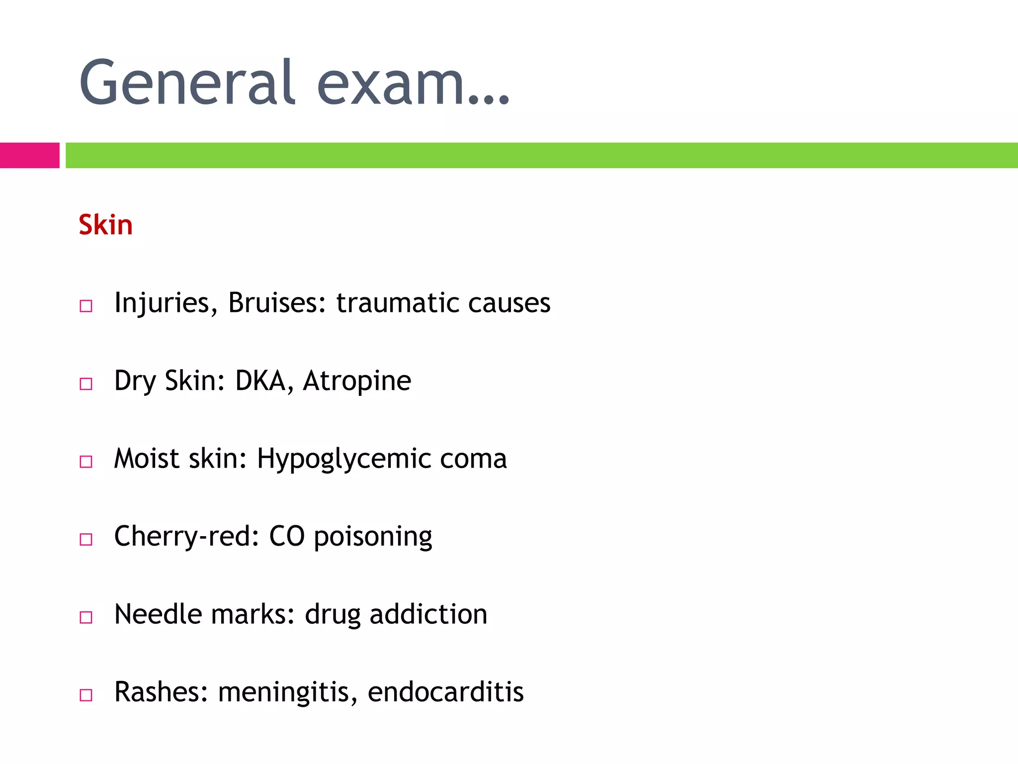 Approach to the Comatose patient | PPTX