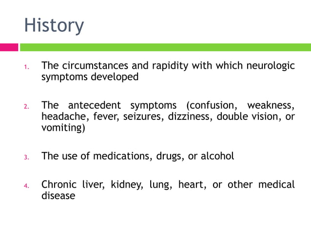 Approach to the Comatose patient