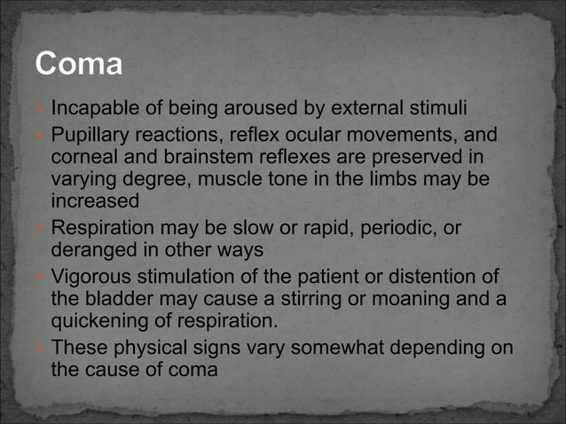 Approach to Coma.ppt