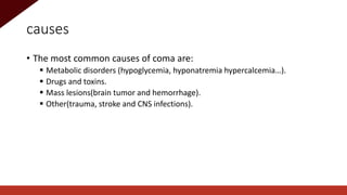 Approach to coma | PPTX