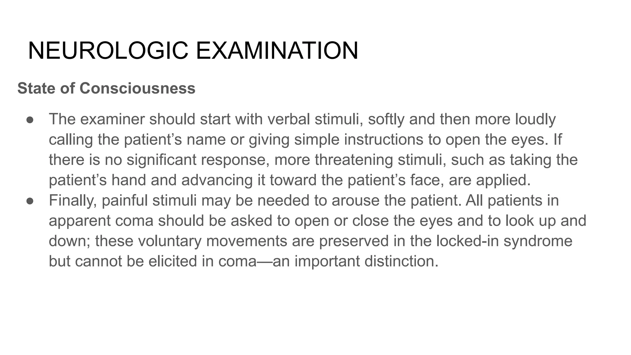 Approach to comatose patient , patient with low GCS | PPTX