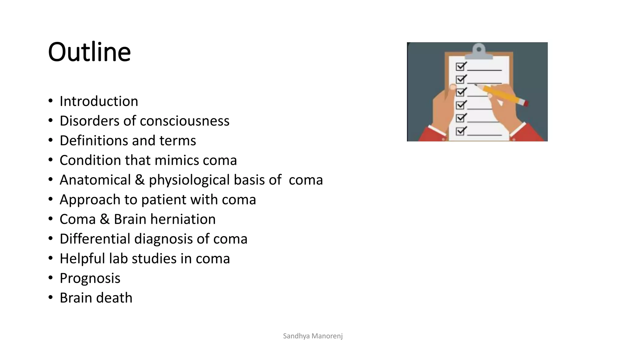 Approach to Coma - April 2023 x | PPTX