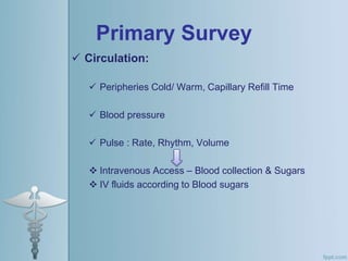 Approach to coma in emergency department | PPTX