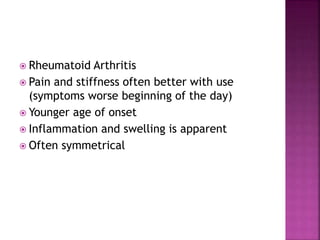 Approach to common orthopaedic problems | PPTX