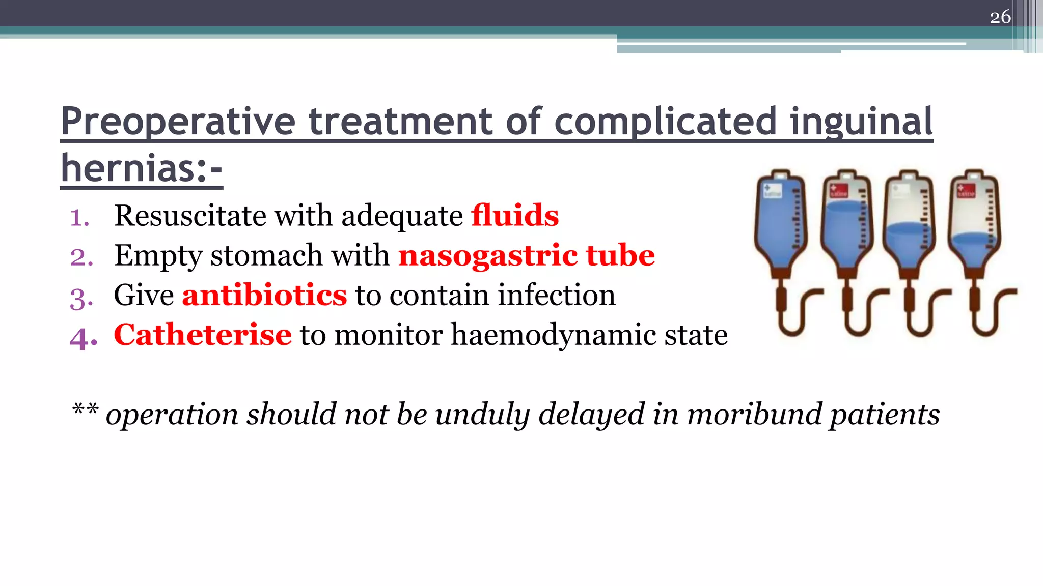 Approach to complicated Hernia | PPTX