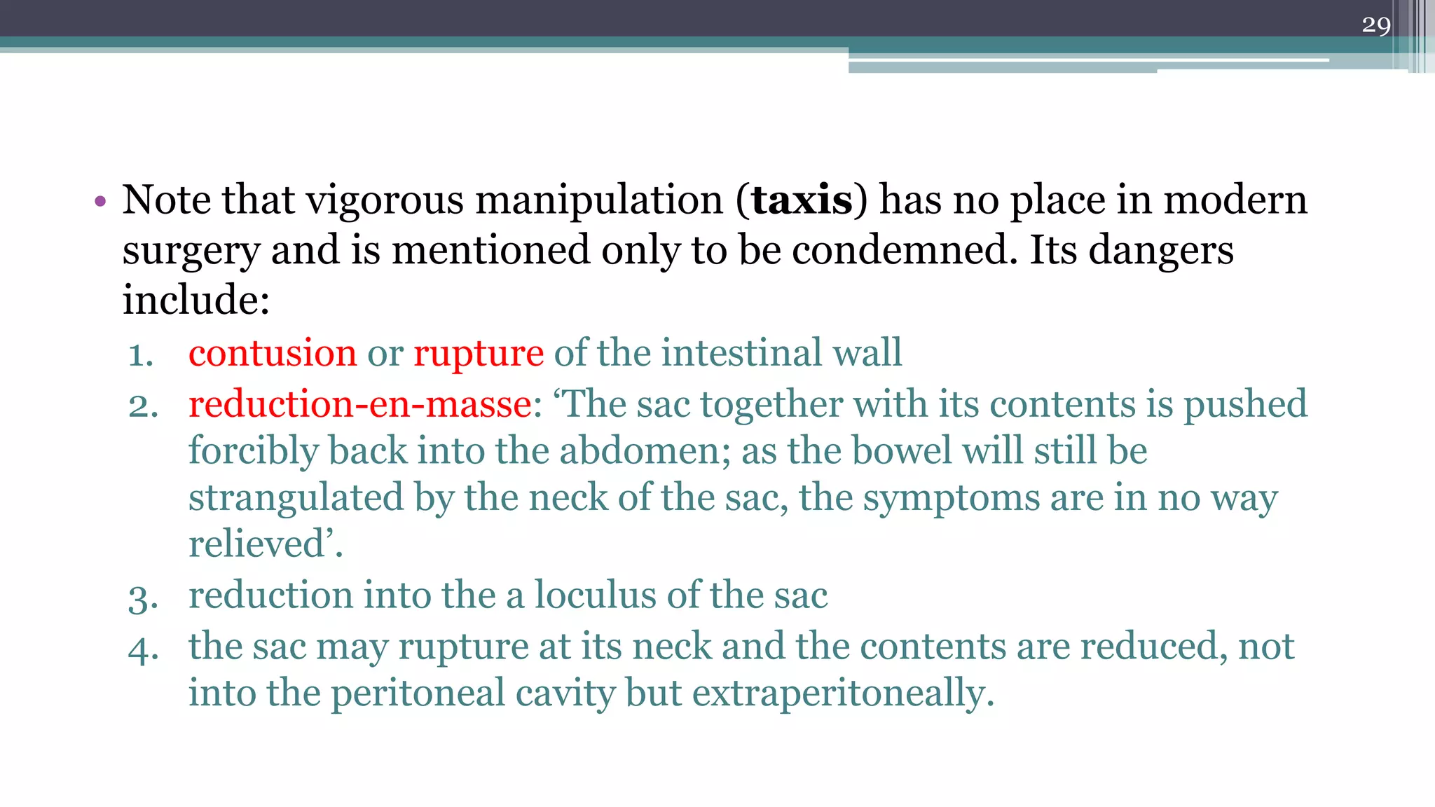 Approach to complicated Hernia | PPTX