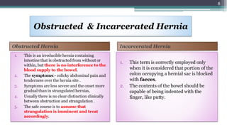 Approach to complicated Hernia | PPT