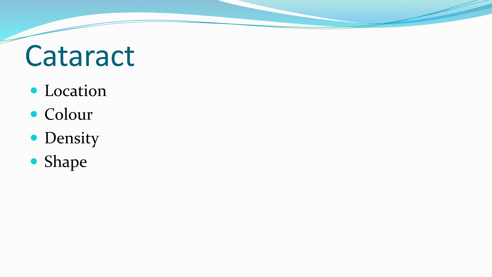 An approach to congenital cataract genetic based | PPTX