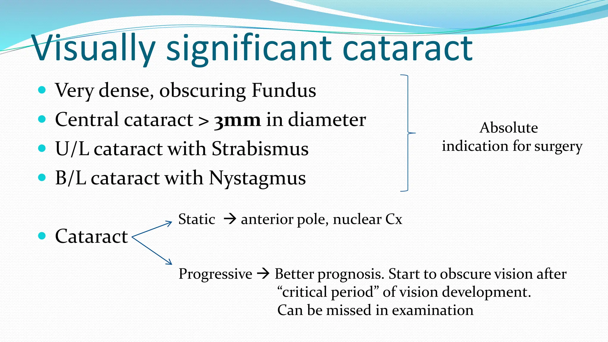 An approach to congenital cataract genetic based | PPTX