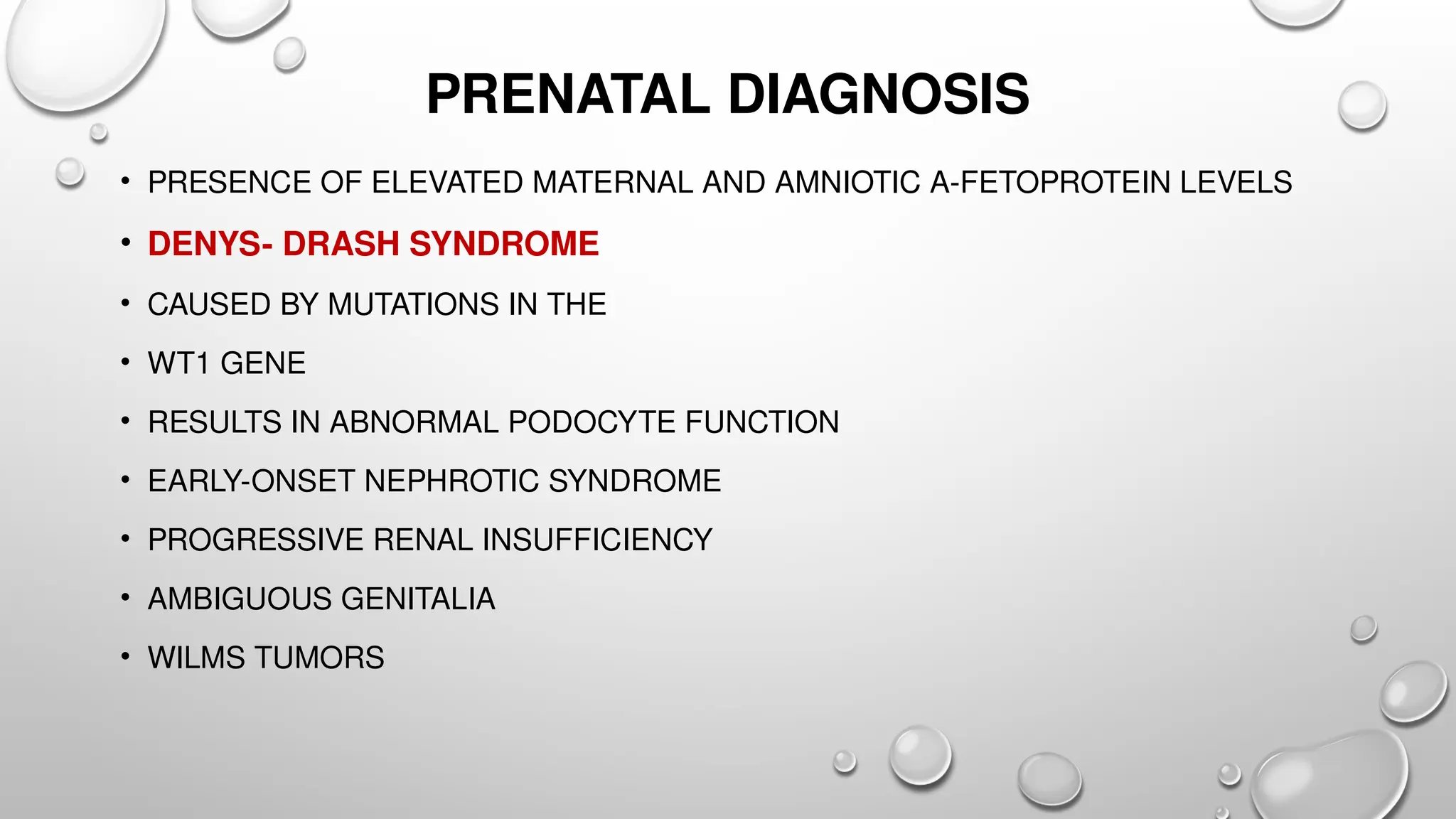 Approach to congenital nephrotic syndrome in child Samreena abid G18.pptx