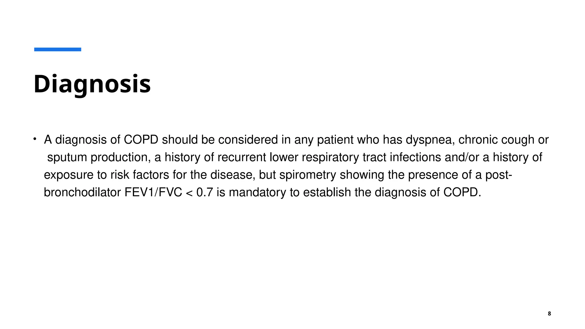 Approach to COPD by Dr Thasna Mumthas kazhungil | PPTX