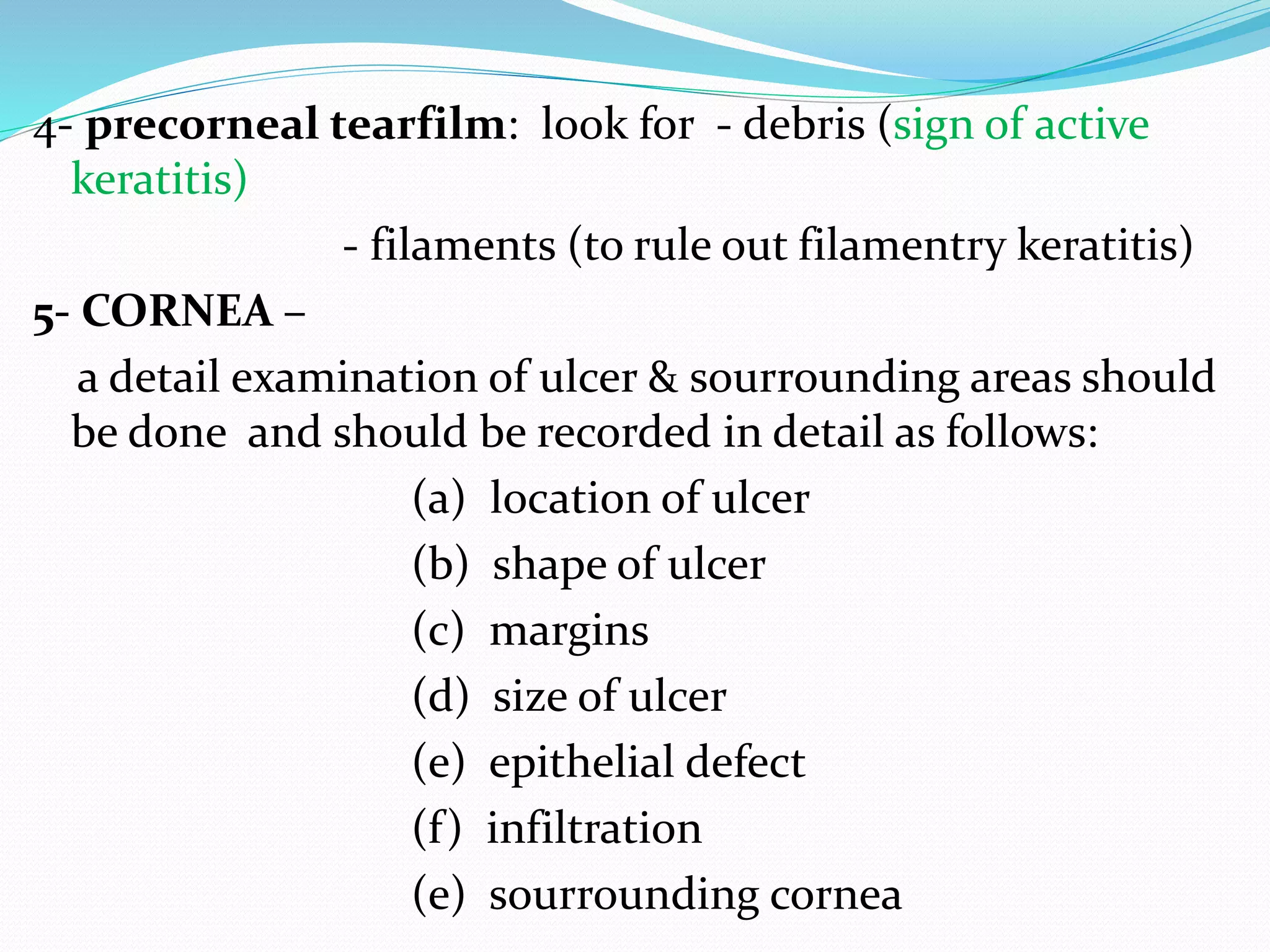 APPROACH TO CORNEAL ULCER.pptx
