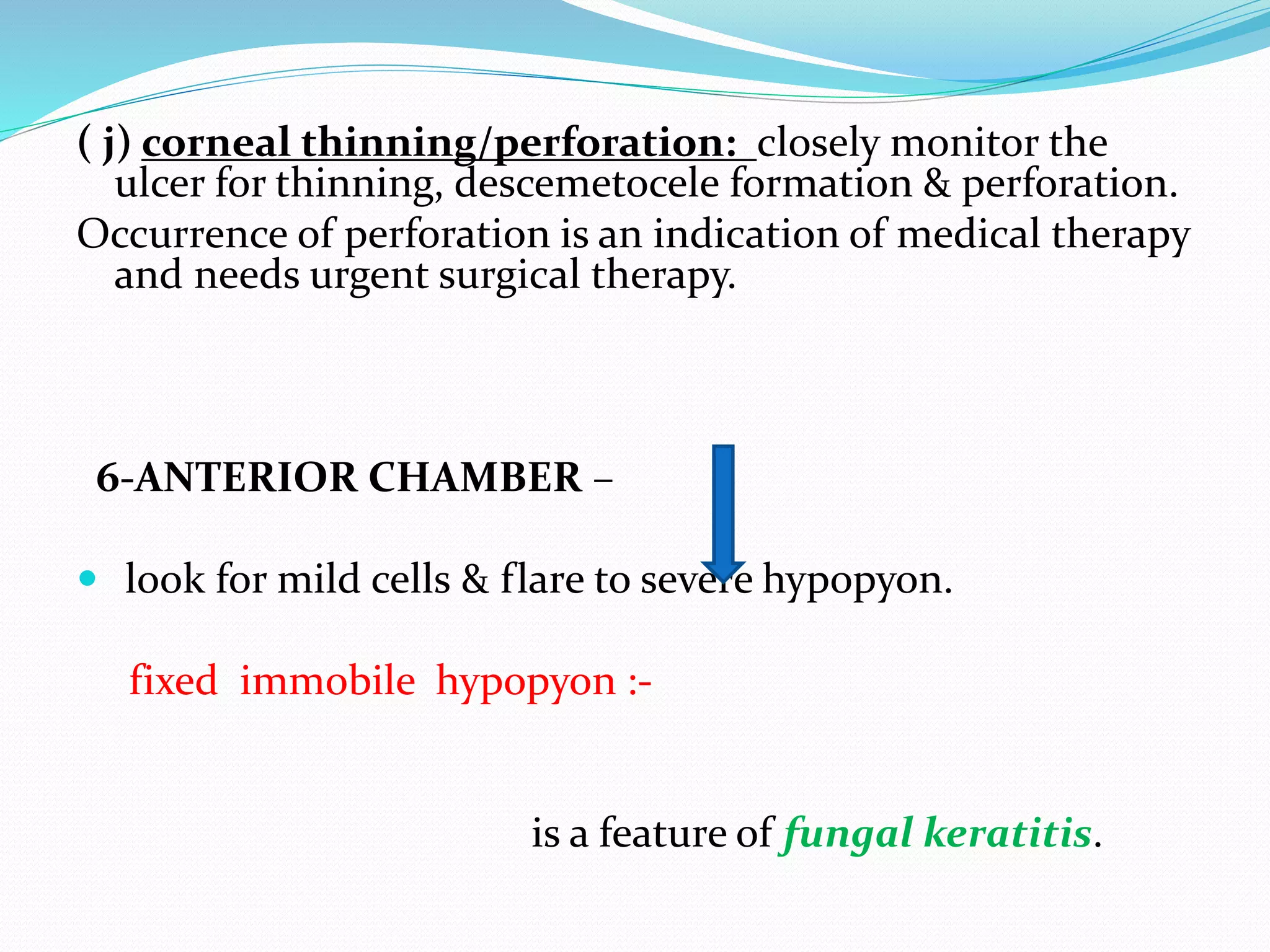 APPROACH TO CORNEAL ULCER.pptx