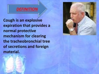 Approach to cough | PPTX