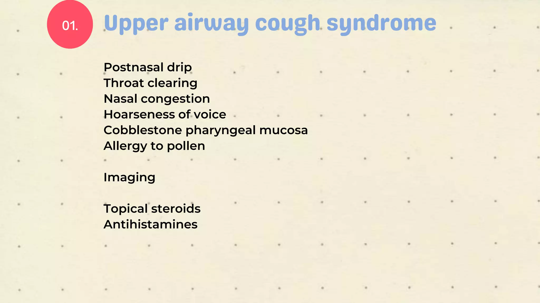 Approach to Cough.pptx | Lung and Respiratory Health | Diseases and Conditions