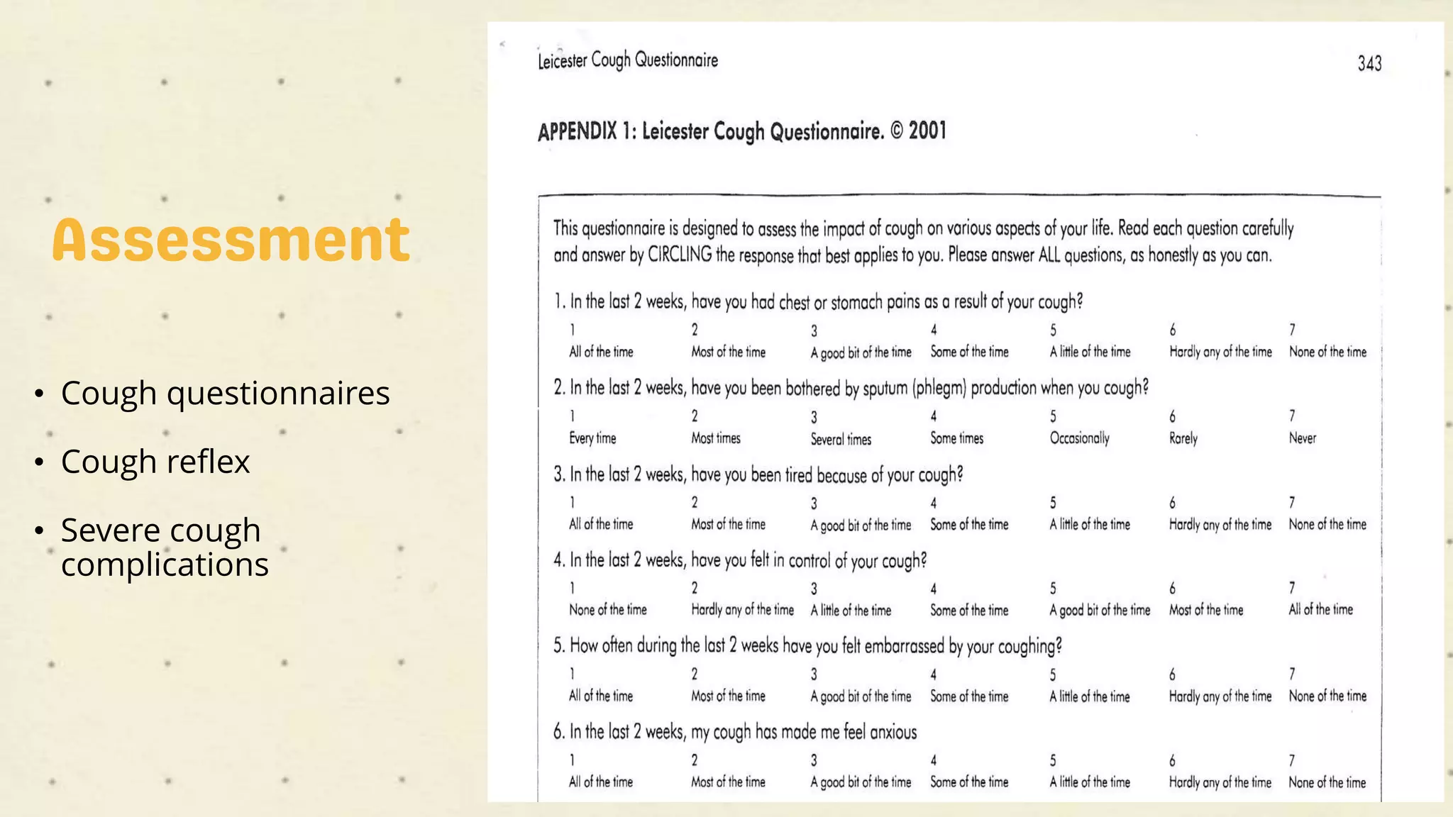 Approach to Cough.pptx | Lung and Respiratory Health | Diseases and ...