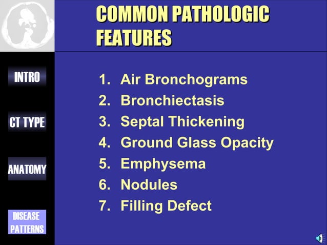 Approach to ct chest 578 | PPT | Lung and Respiratory Health | Diseases ...