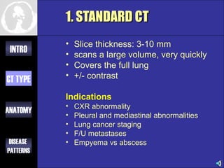 Approach to ct chest 578 | PPT